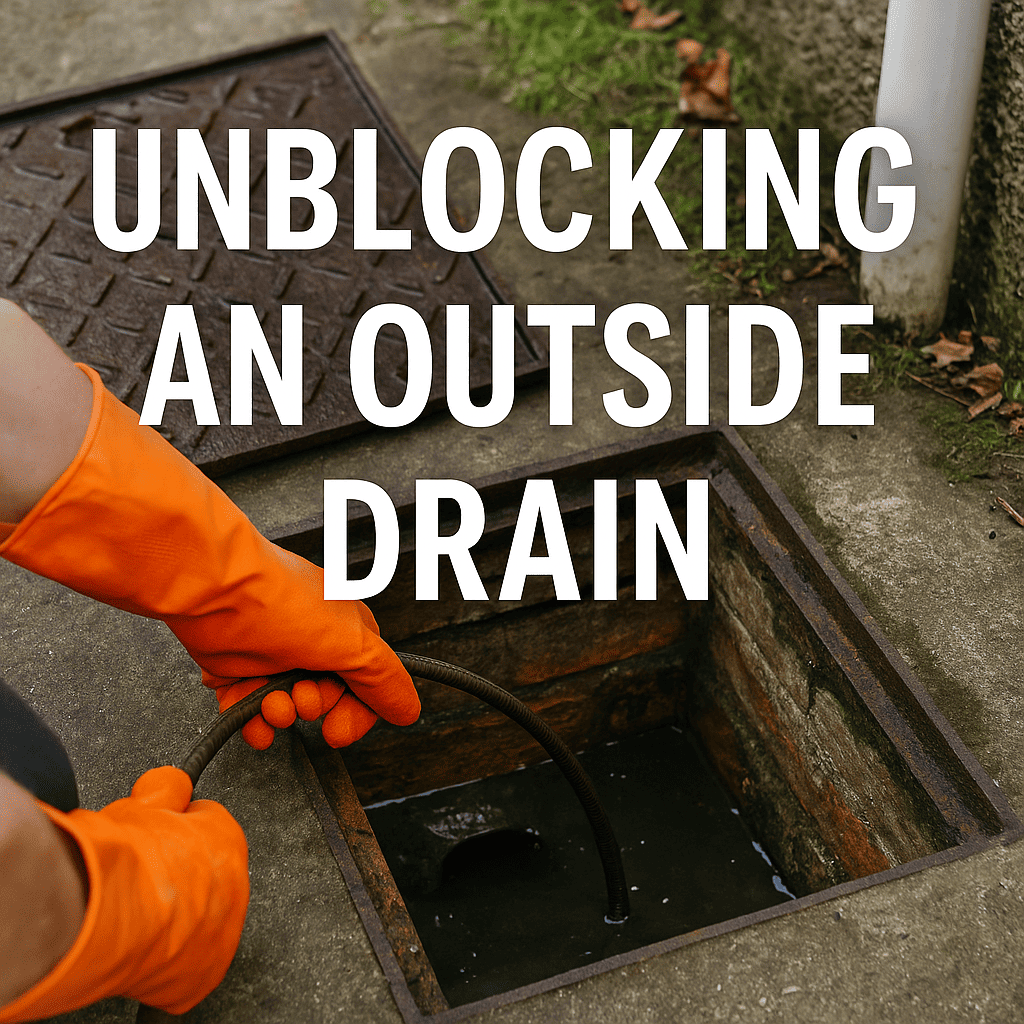 How to Unblock a Drain Outside | Step-by-Step Home Guide | DrainBoss